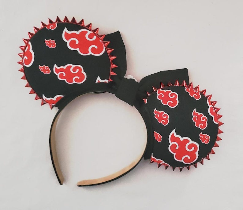 Akatsuki Anime Mouse Ears Naruto Villain Mickey Ears Loungefly ...