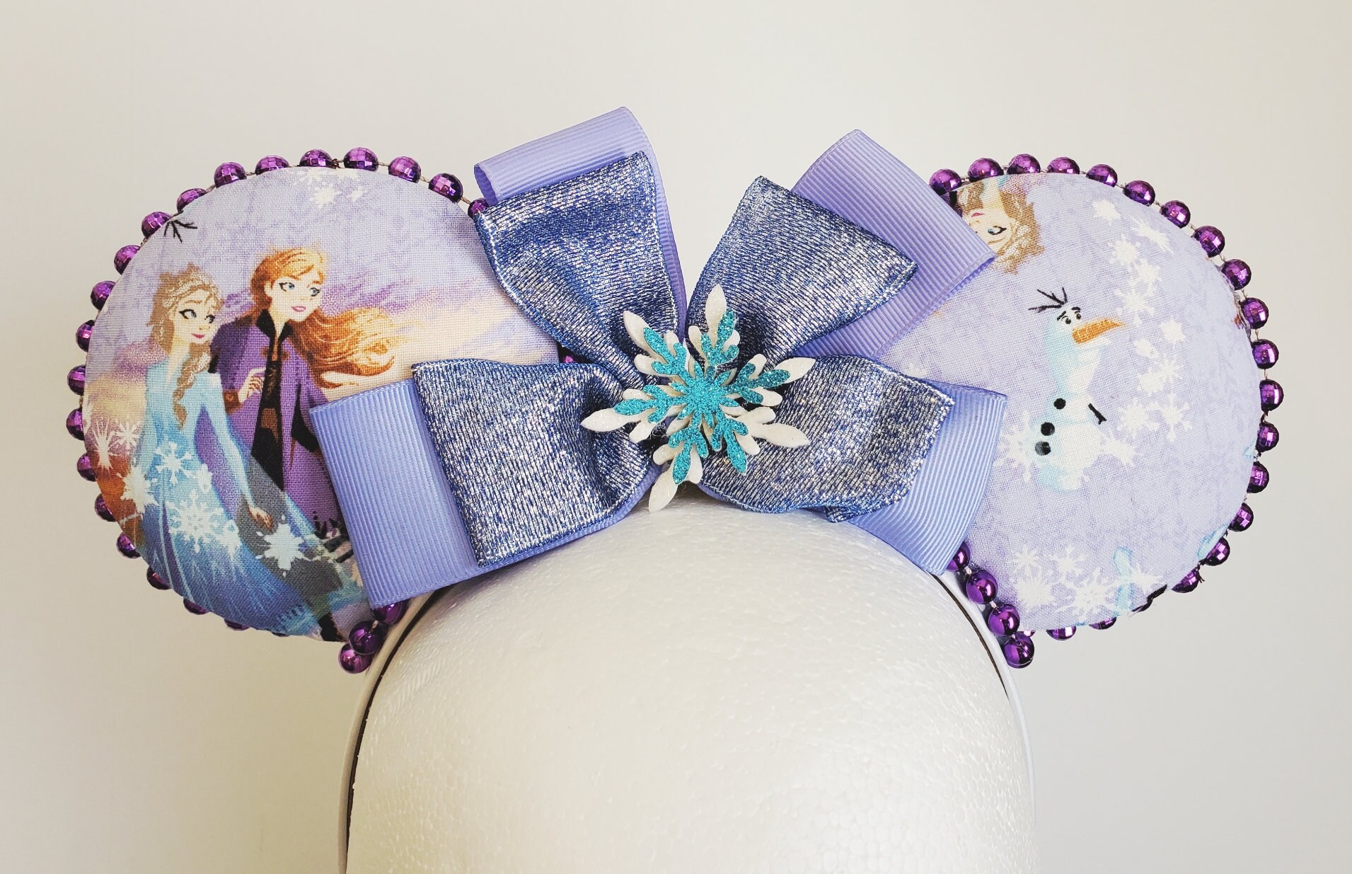 Frozen Mouse Ears Elsa and Anna Disney Gift for Her Olaf - Etsy