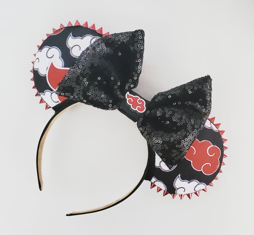 Akatsuki Villain Naruto Anime Mouse Ears Disney Ears Mickey Ears ...