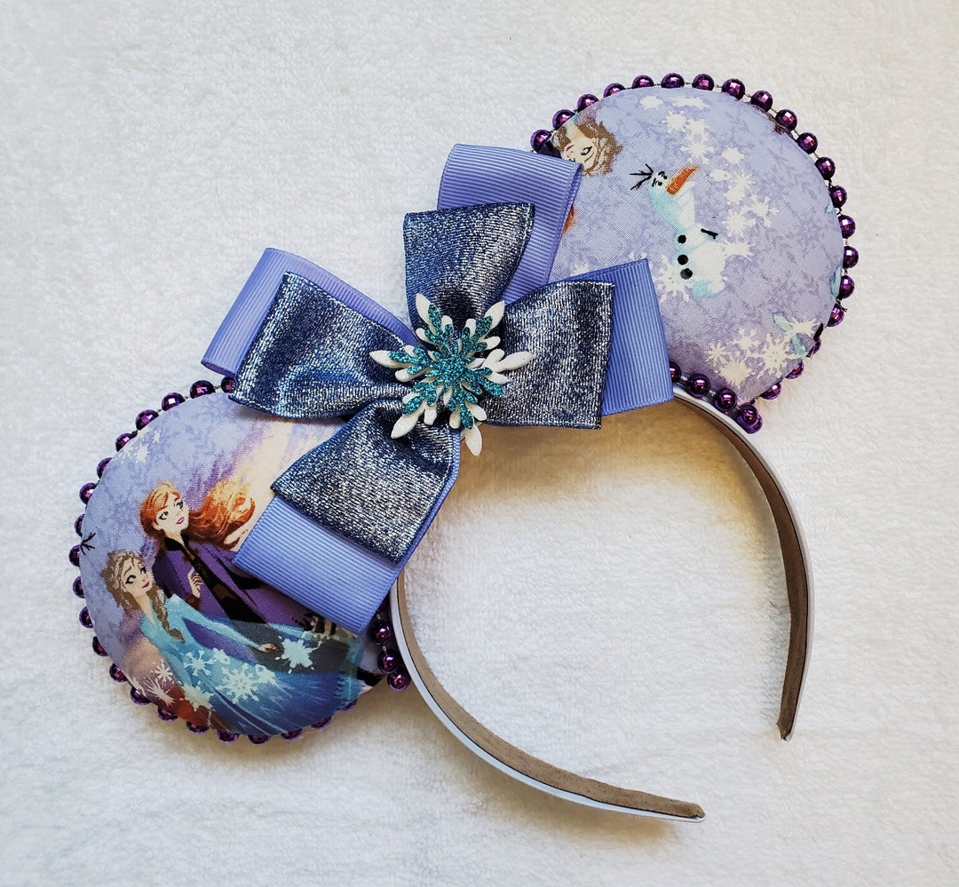 Frozen Mouse Ears Elsa and Anna Disney Gift for Her Olaf - Etsy