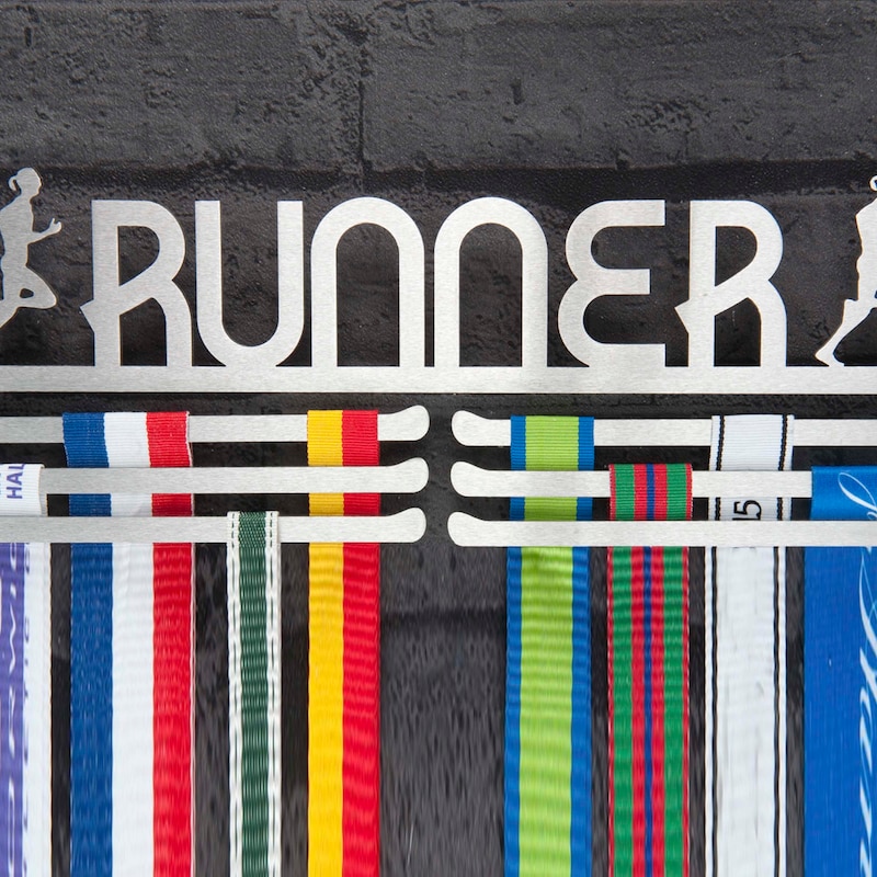 Running Medal Holder - Etsy