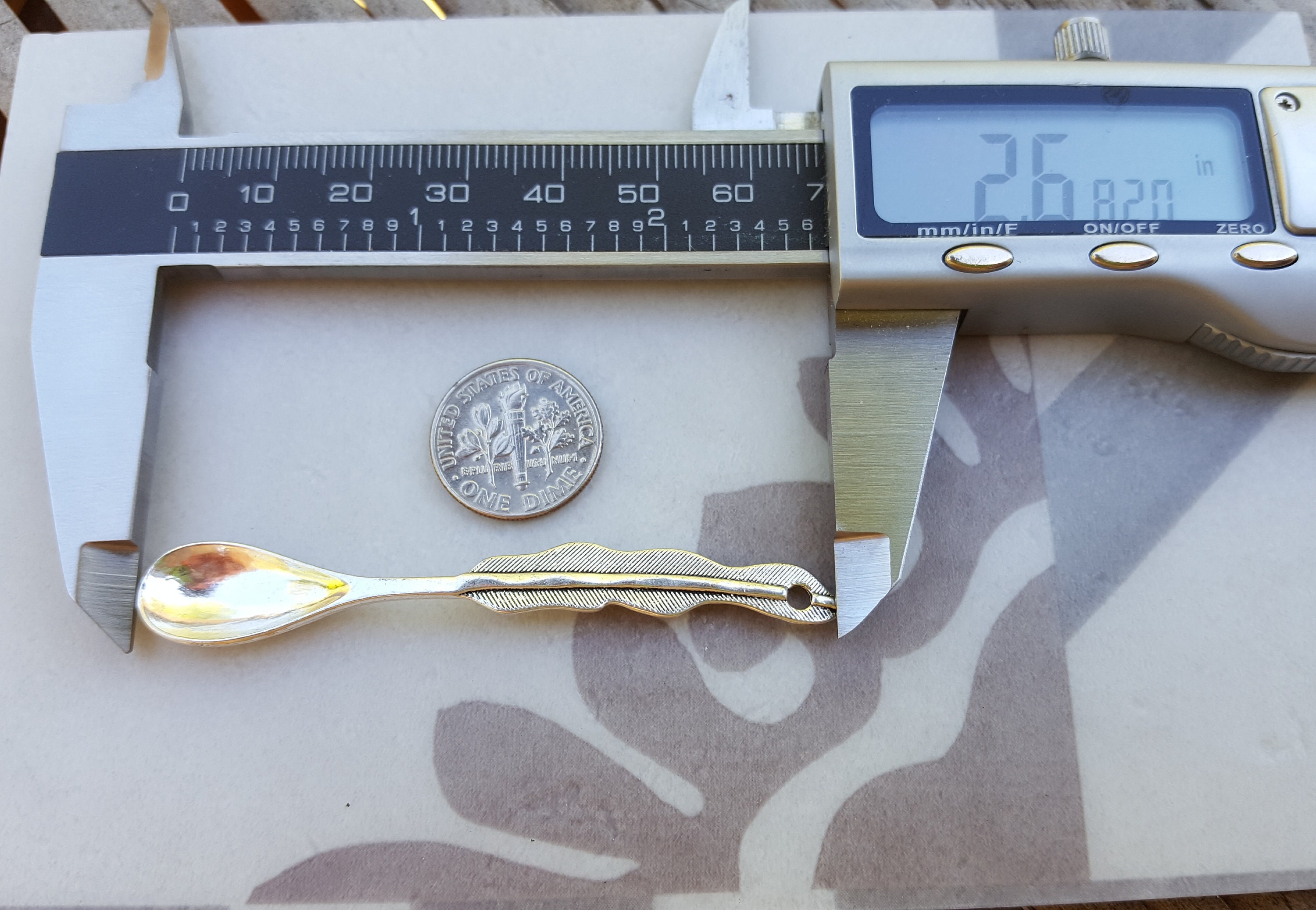 Mini Apothecary Spoon , Small Herb Spoon , Tool for Altars , Ritual ...