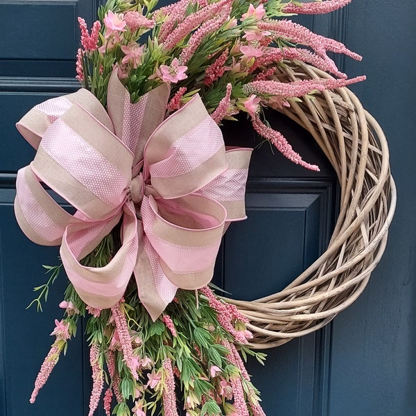 Wicker Wreath - Etsy