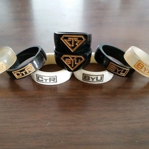 CTR & BYU Rings - Etsy