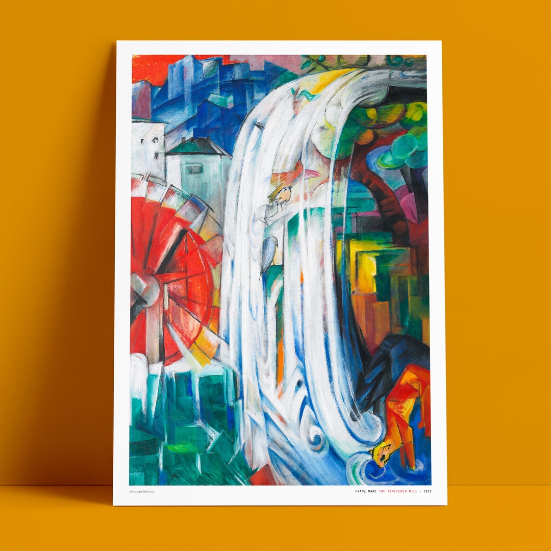 FRANZ MARC the Bewitched Mill Expressionism, German Expressionist ...