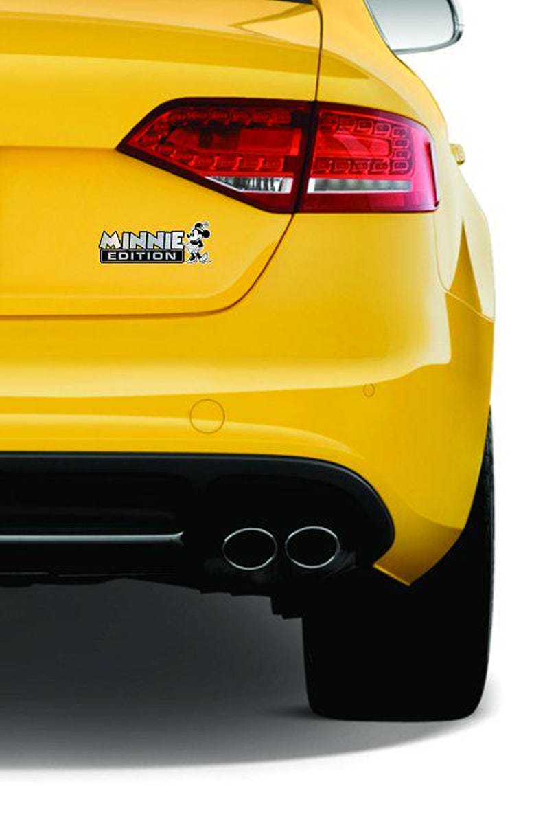 Custom MINNIE EDITION Car BADGE Steamboat Willie - Etsy