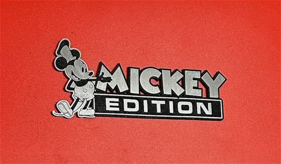 Custom MICKEY CAR BADGE Steamboat Willie - Etsy