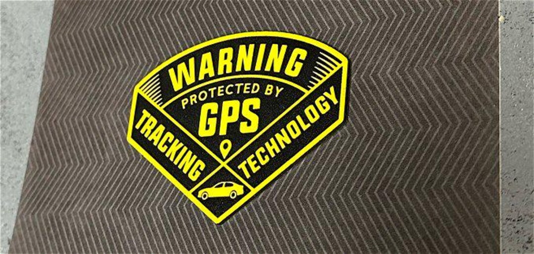 THEFT DETERRENT: GPS Security Car Badge - Etsy
