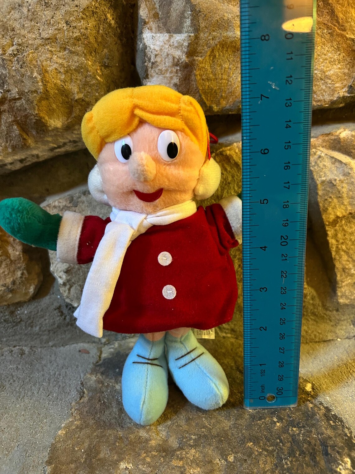 Vintage 1999 Stuffins Karen Little Girl Doll, Frosty the Snowman ...
