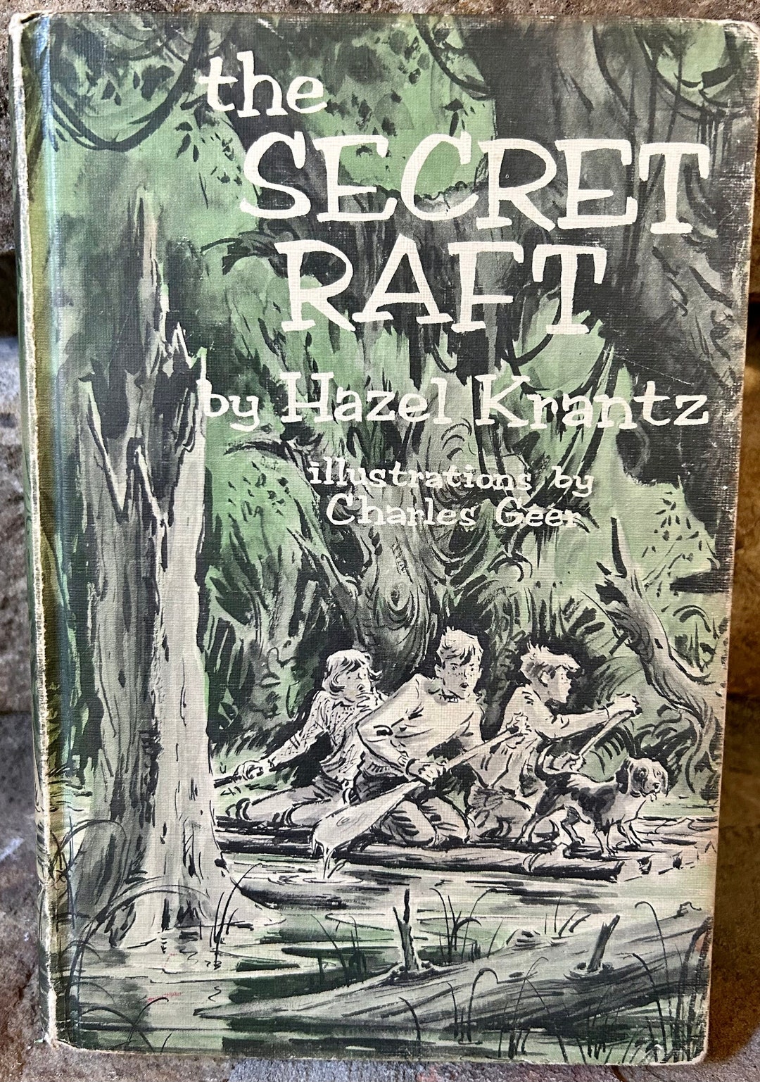 Vintage 1965 Young Adult Book, the Secret Raft by Hazel Krantz, Weekly ...