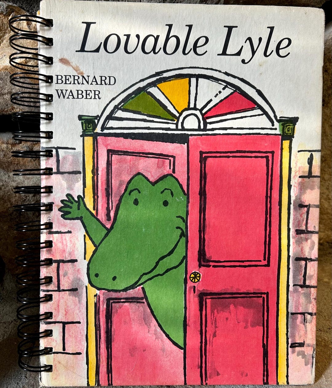 Vintage 1969 Lovable Lyle Junk Journal, Large Spiral Bound Complete ...