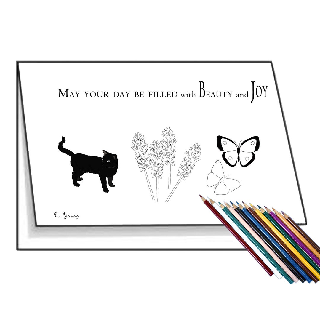 2 Printable Notecards. Beauty and Joy Message. 1 Card Has Been - Etsy