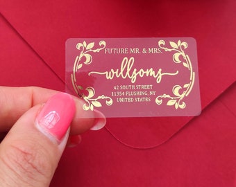 Return Mailing Address Labels - Envelope Stickers - Custom Address ...