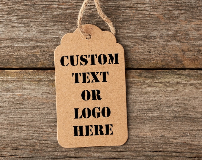 Thank You Tag, 2inch 5 Cm, Business Logo Tags, Business Thank You ...