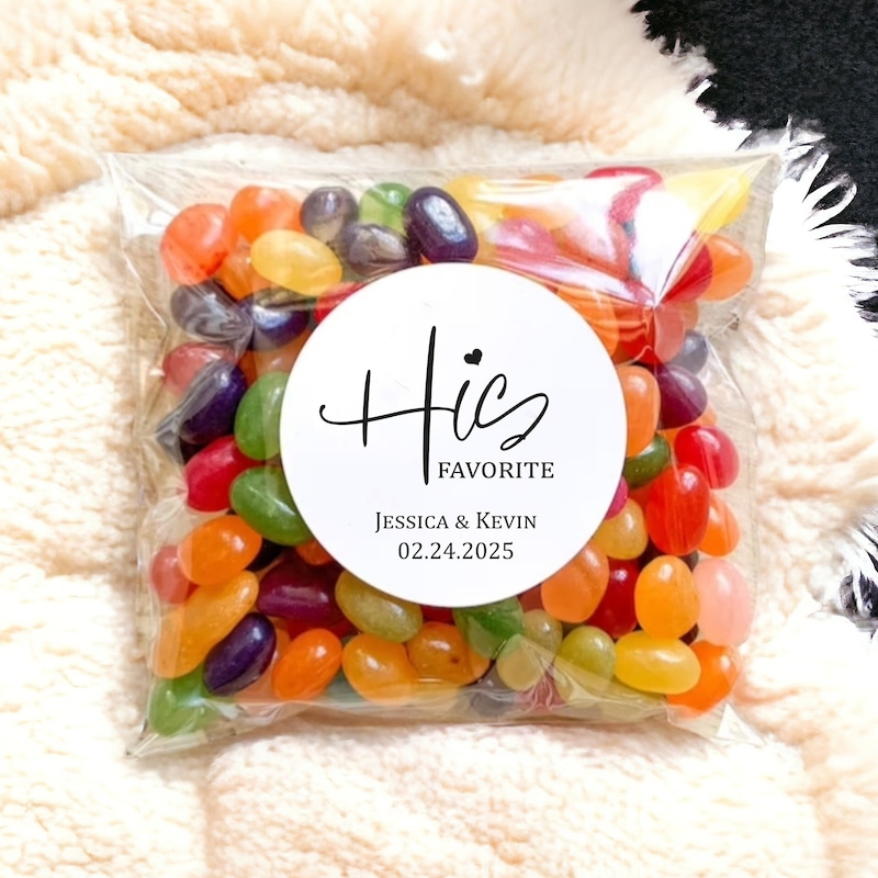 Wedding Favor Stickers - Etsy