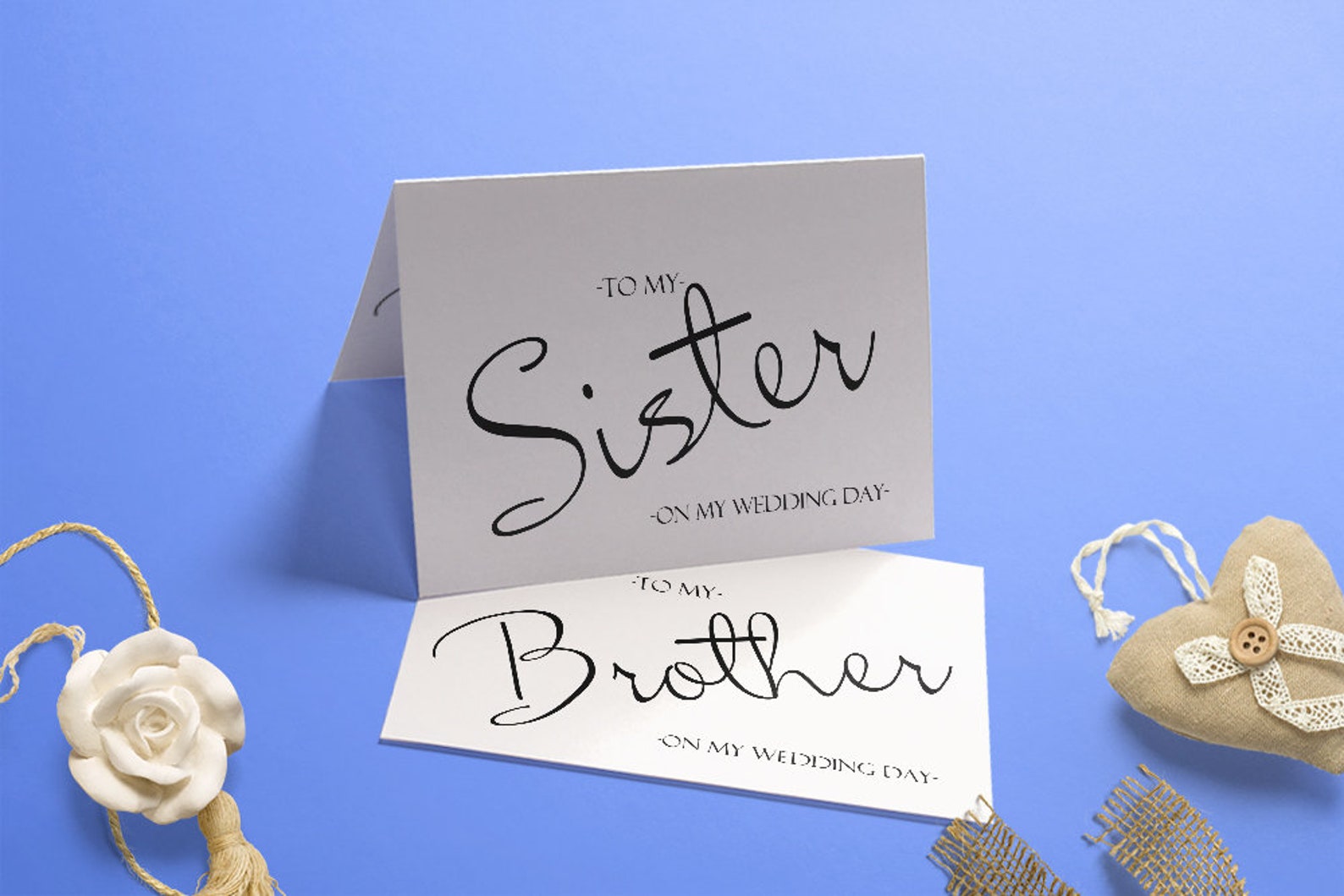 To My Sister In Law On My Wedding Day Card For Gift Etsy