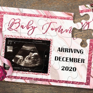 Personalized Pregnancy Announcement Puzzle Ultrasound Picture - Etsy