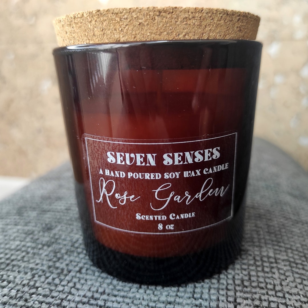 Gold Foil Candle Stickers: Custom Logo Labels - Etsy