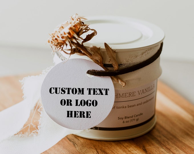 Thank You Tag, 2inch 5 Cm, Business Logo Tags, Business Thank You ...