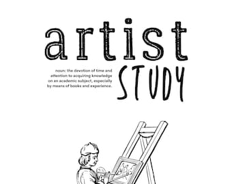 Printable Homeschool Art Study Charlotte Mason Teatime Floral Art Study ...