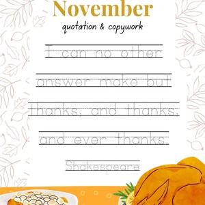 Fall Morning Menu (digital Download for Morning Time) - Etsy