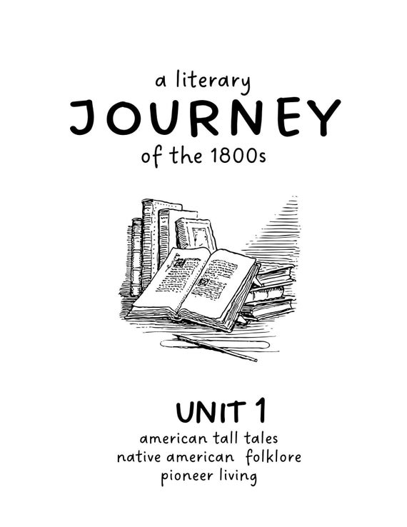 A Literary Journey of the 1800s for Primary Charlotte Mason - Etsy