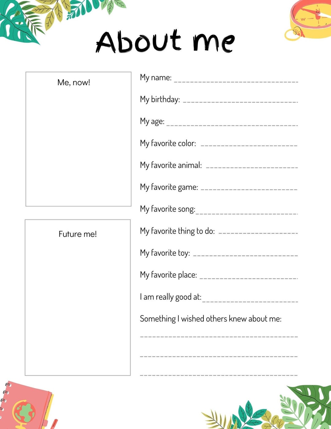 Downloadable Kids 31 Day Diary... With Drawing Prompts! - Etsy