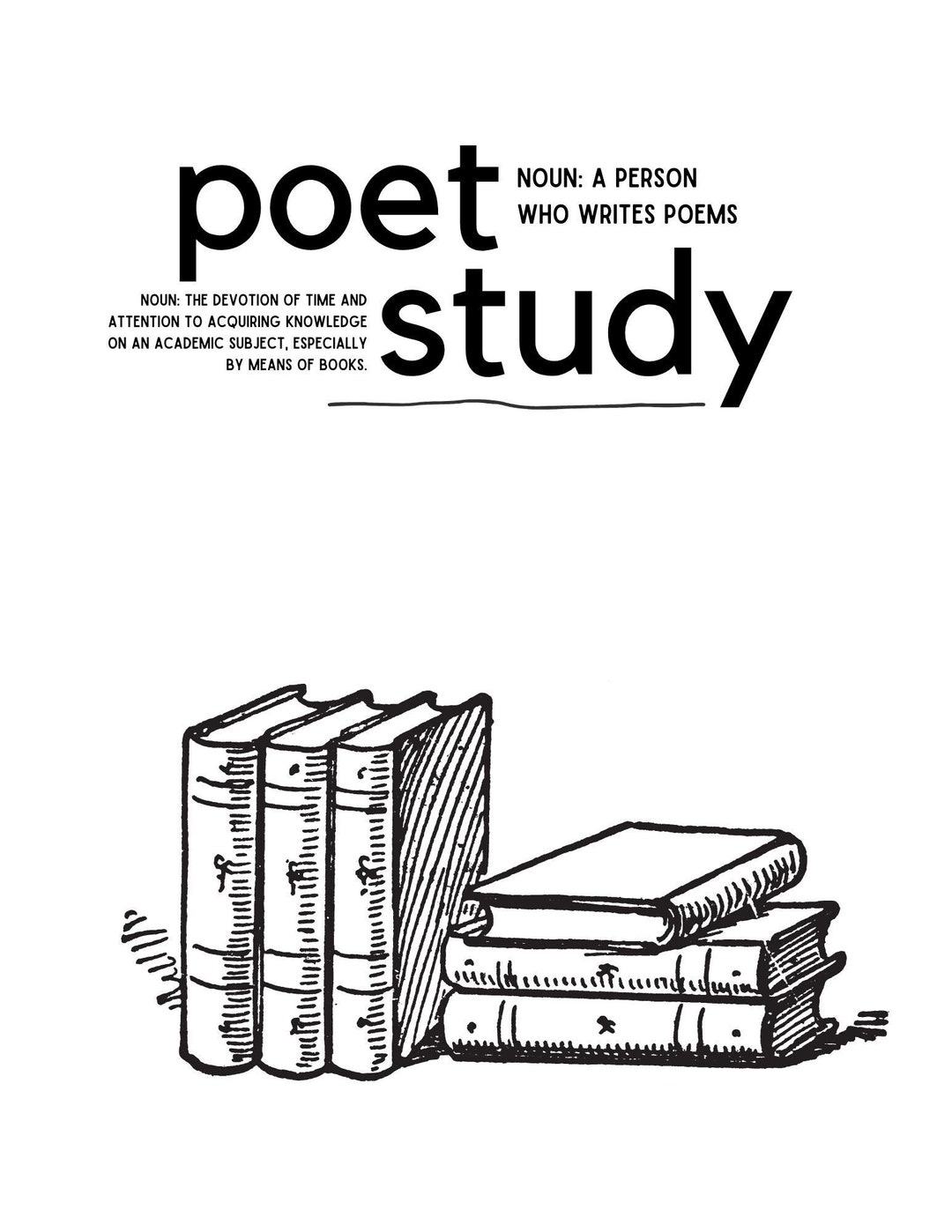 Charlotte Mason Poet Study Journaling Sheets (digital Download and ...