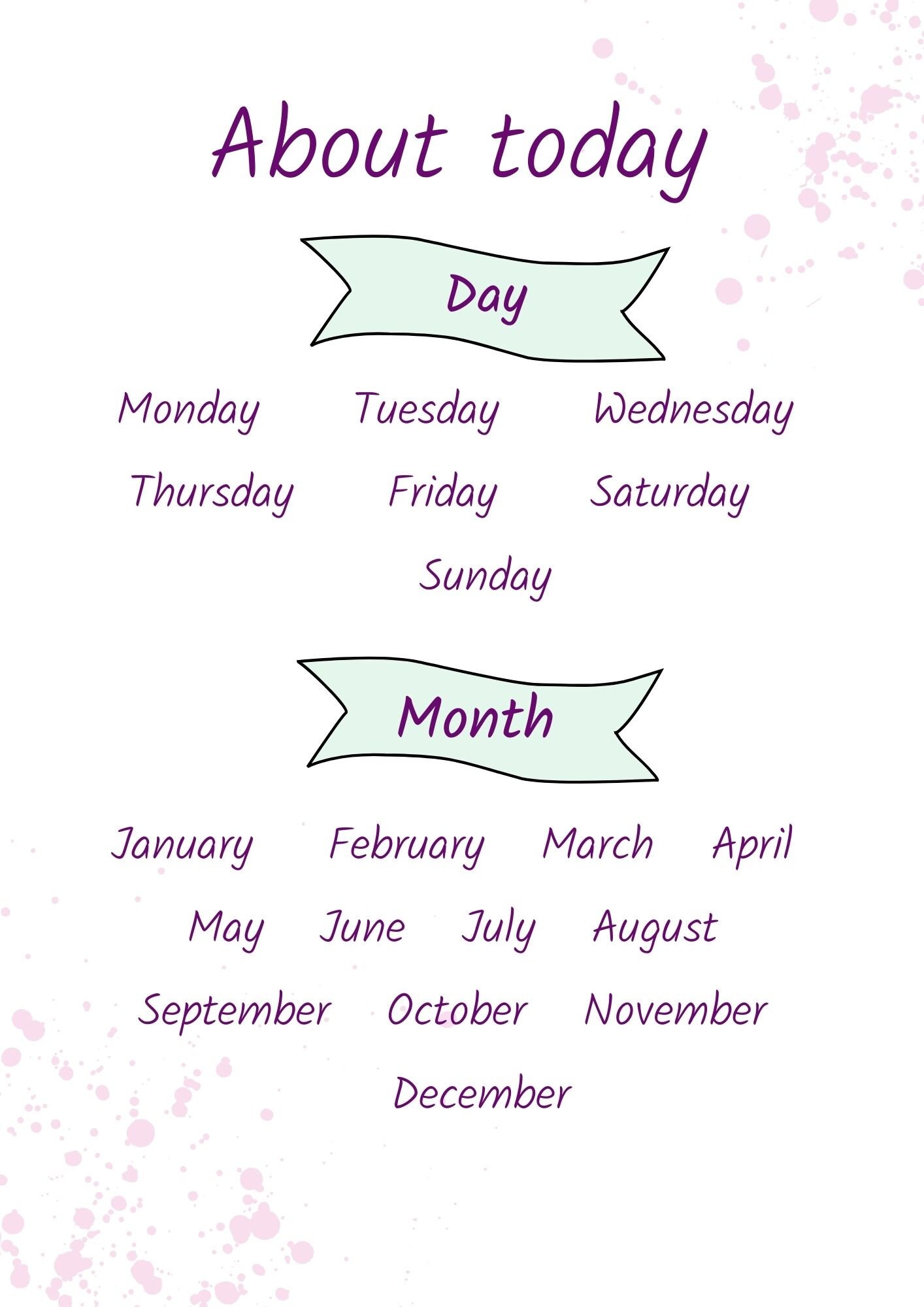 Unicorn Morning Menu (preschool, Digital Download) - Etsy