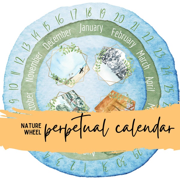 Waldorf Calendar - Etsy