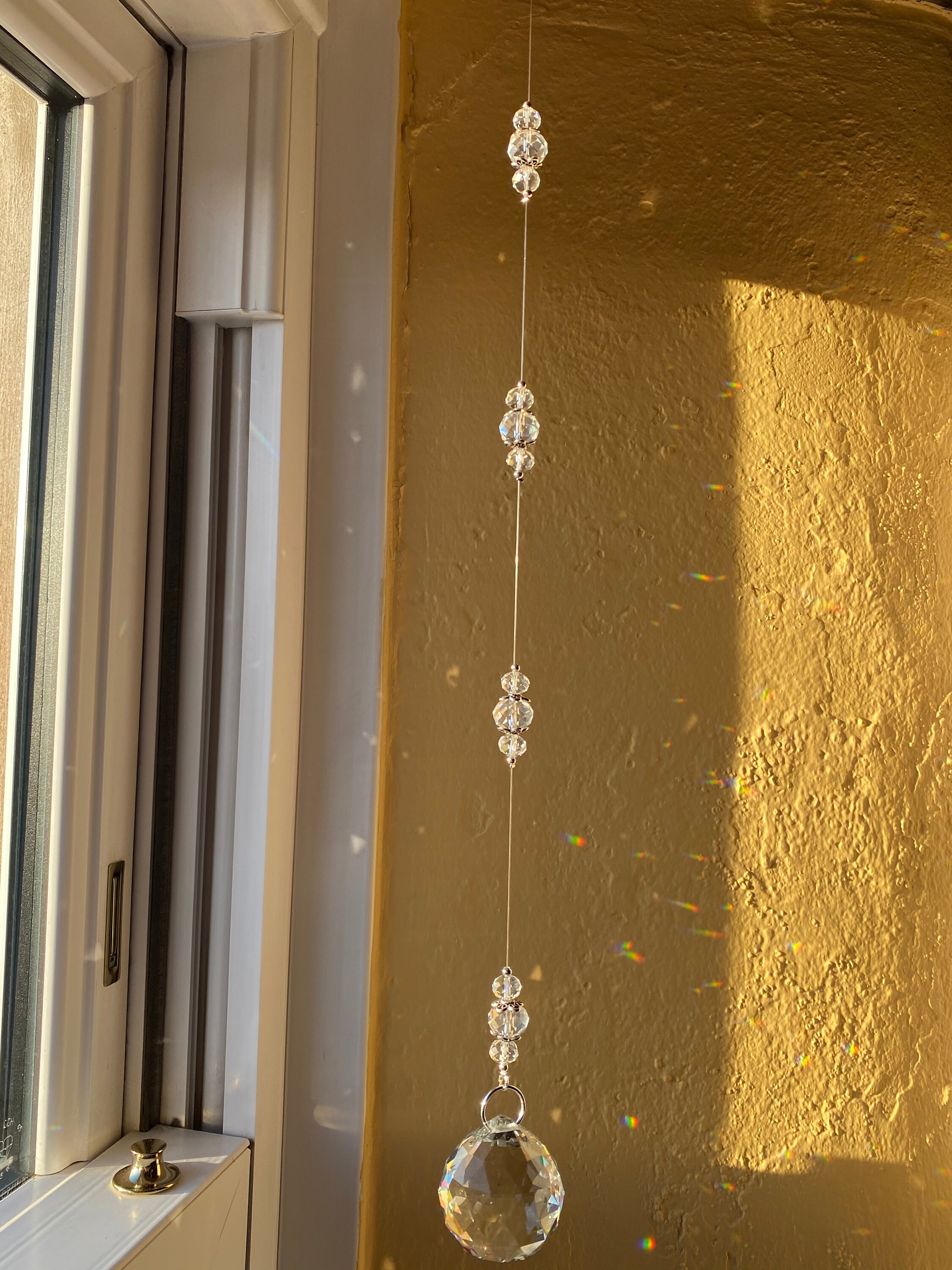 40mm Large Suncatcher Crystal | Etsy