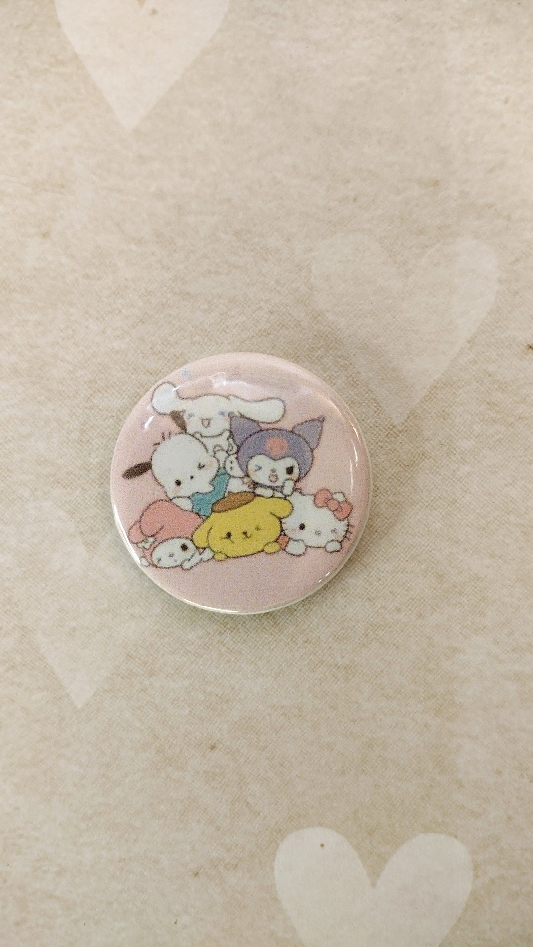 1.25" Sanrio Character Button Pin -- Cute Backpack Monster High Pin ...