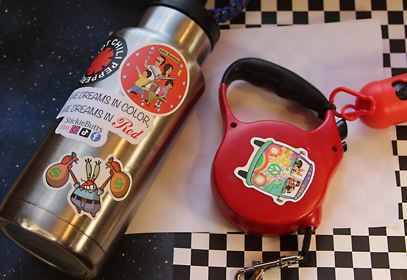 Nintendo Mario Bros Sticker Pack 25 - Classroom Decor, Owala Water ...