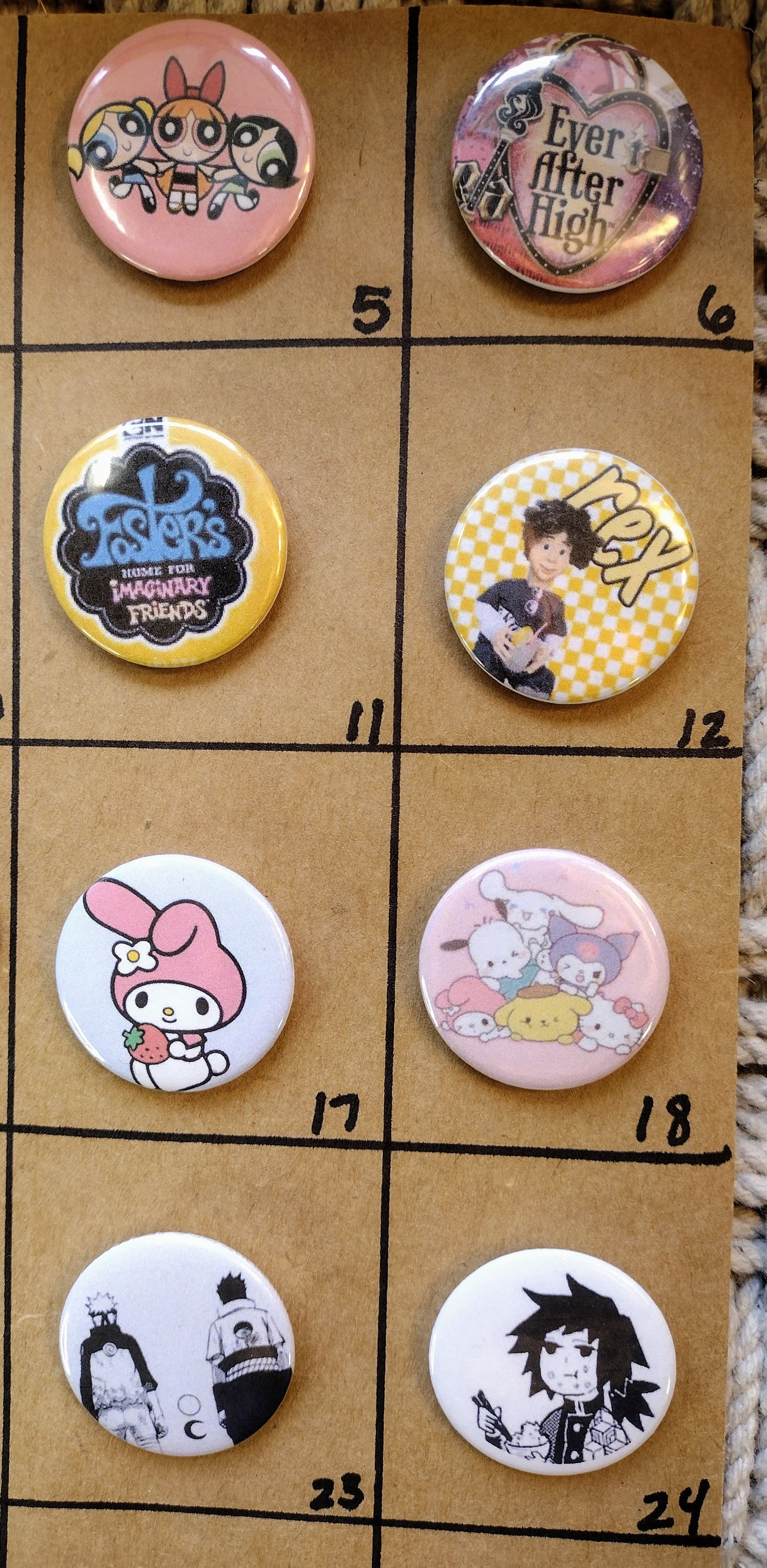 1.25 TV and Movie Button Pins Pin These to Your Carry on Bag, Back Pack ...