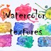 Watercolor Textures, Blot Clipart, Blobs, Shapes, Printable, Commercial ...