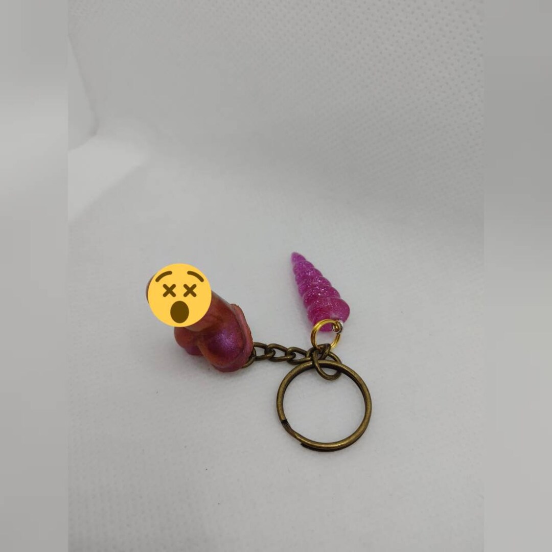 The Unicorn Peen Chain the Unicorn the Perfect Deekkeychain - Etsy