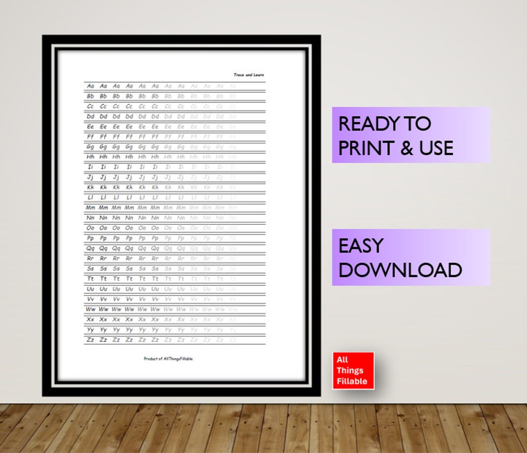 Trace and Learn Your Letter Letters Fade to Encourage Writing Memory ...