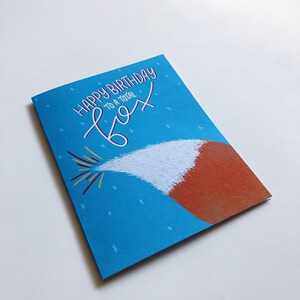 Foxy Birthday | Happy Birthday You Total Fox | Funny Birthday Card - Etsy