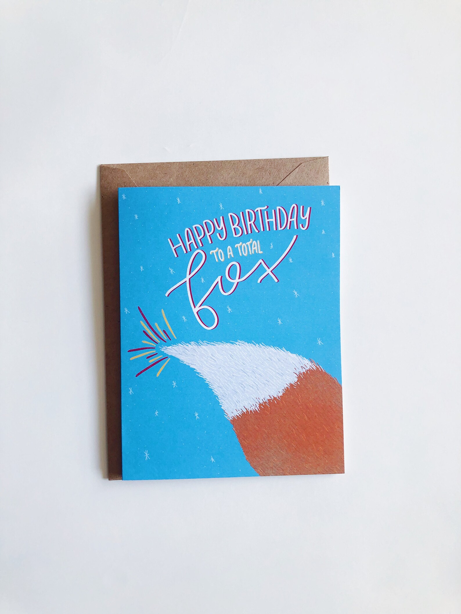 Foxy Birthday | Happy Birthday You Total Fox | Funny Birthday Card - Etsy
