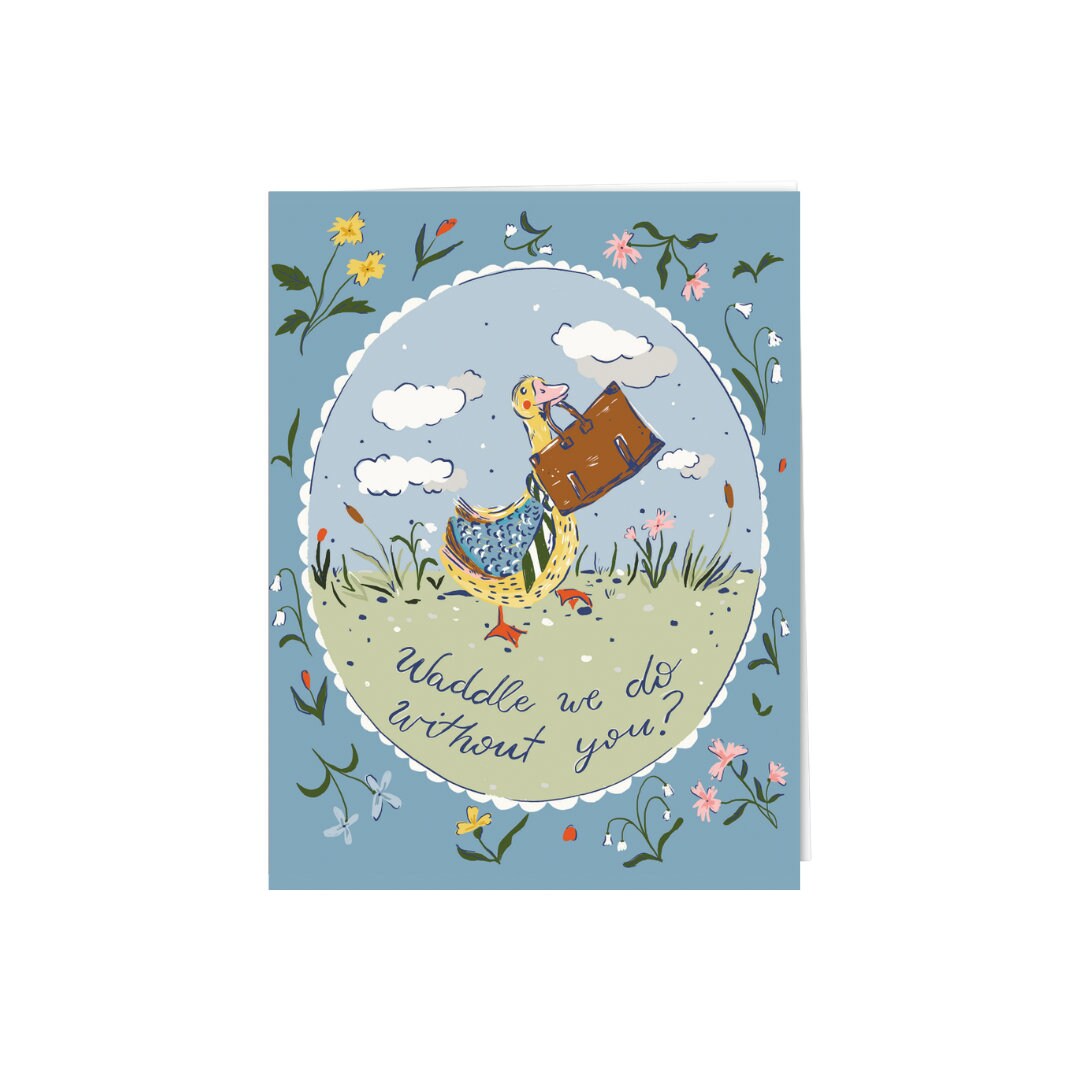 Waddle We Do Without You? | Funny Retirement Card for Coworker ...