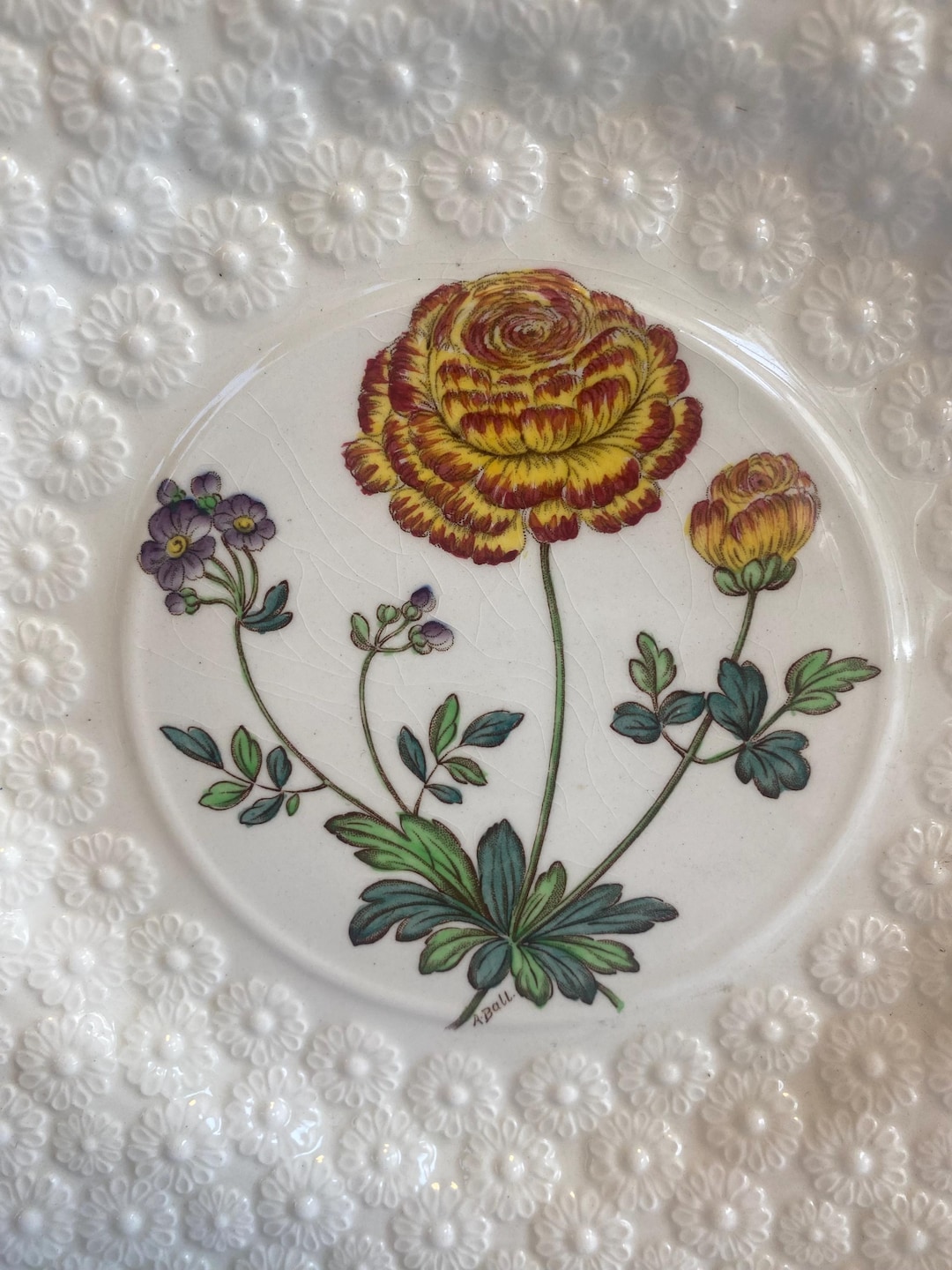 Sale!!! 12 Vintage Copeland/spode England Floral Desert Plates in ...
