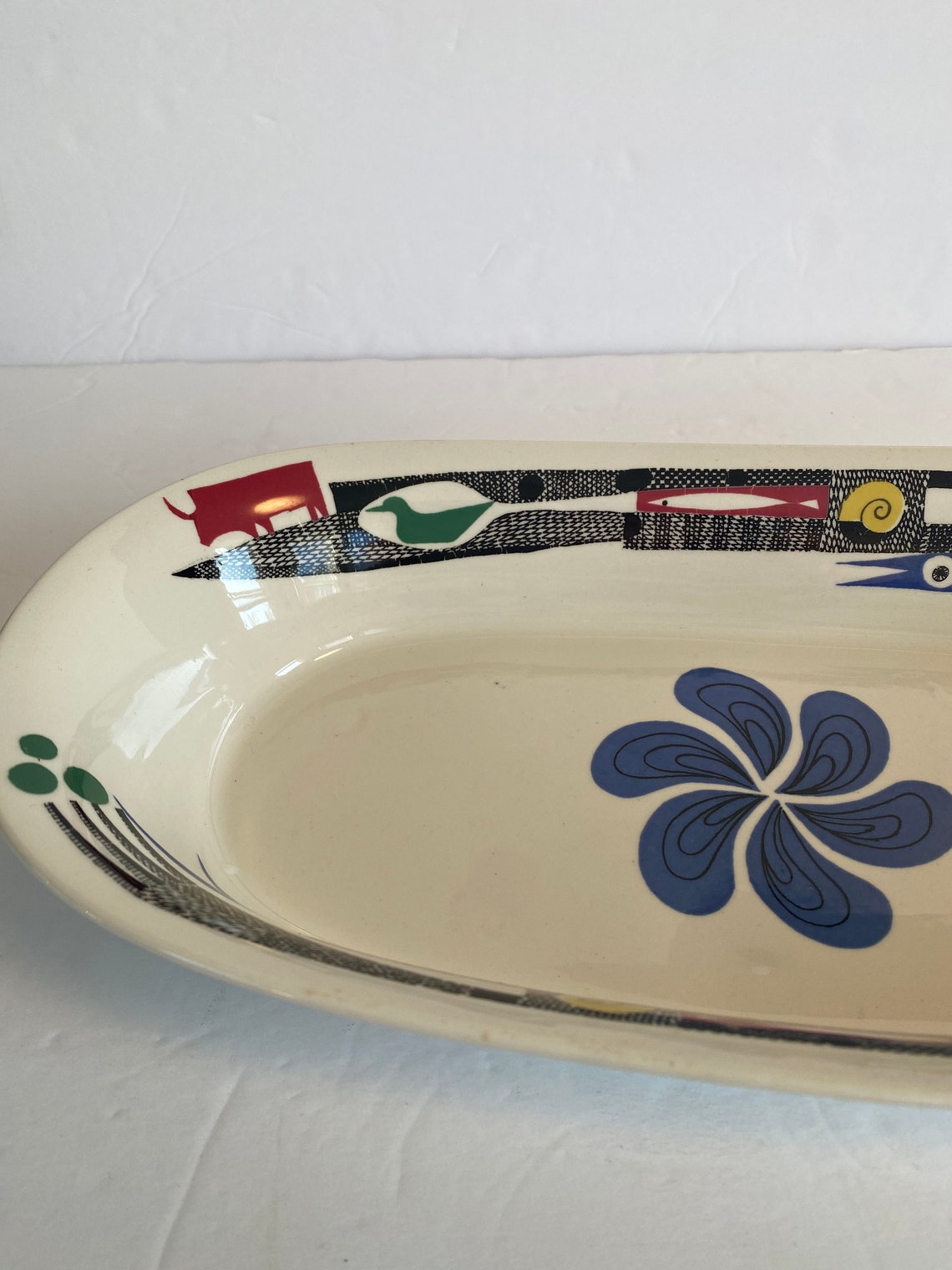 Vintage 60s Figgjo Flameware Dish Made in Norway - Etsy