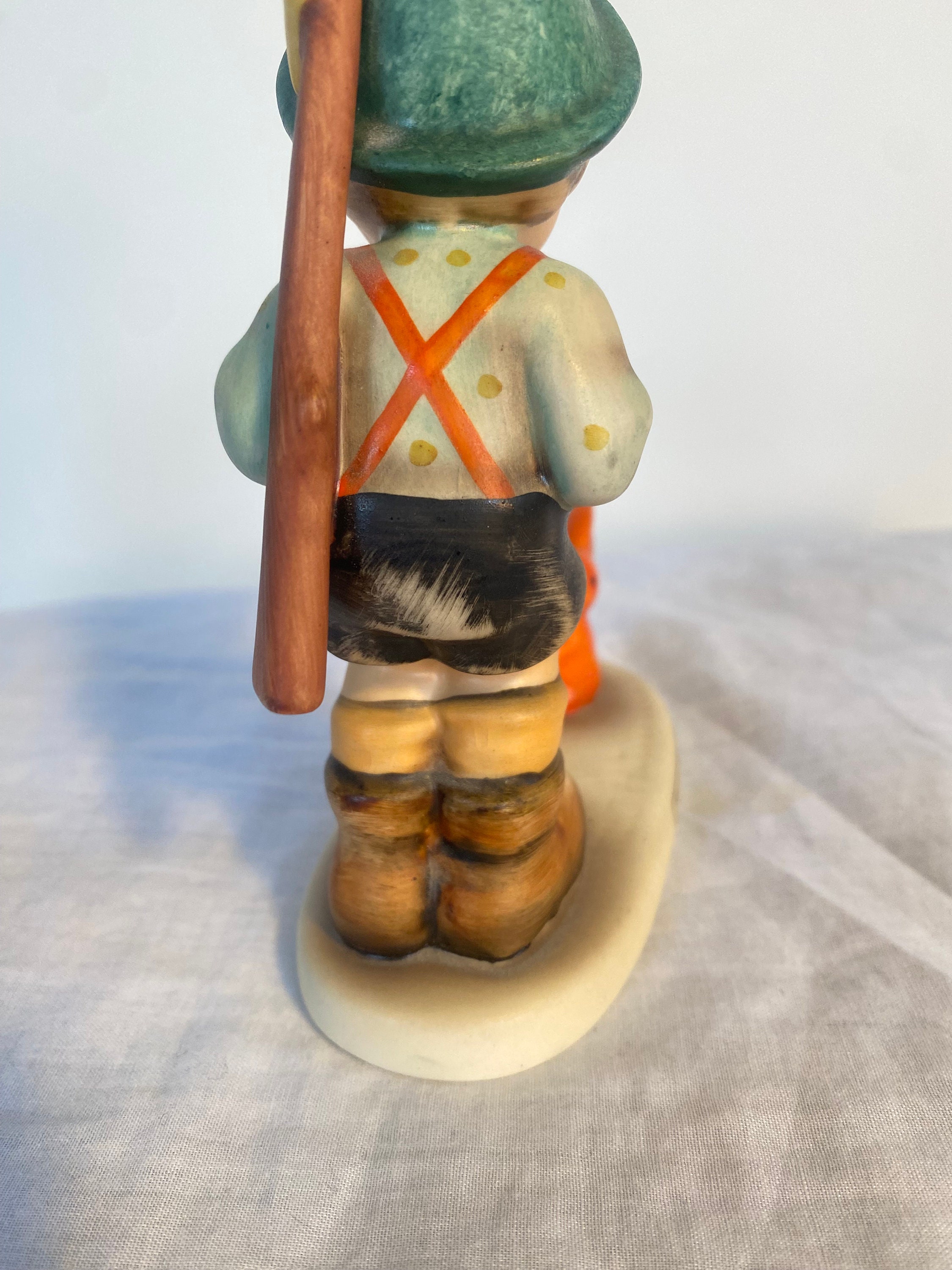 Sale!!!!vintage Hummel “sensitive Hunter” Boy With Rabbit #43 1960-63 ...