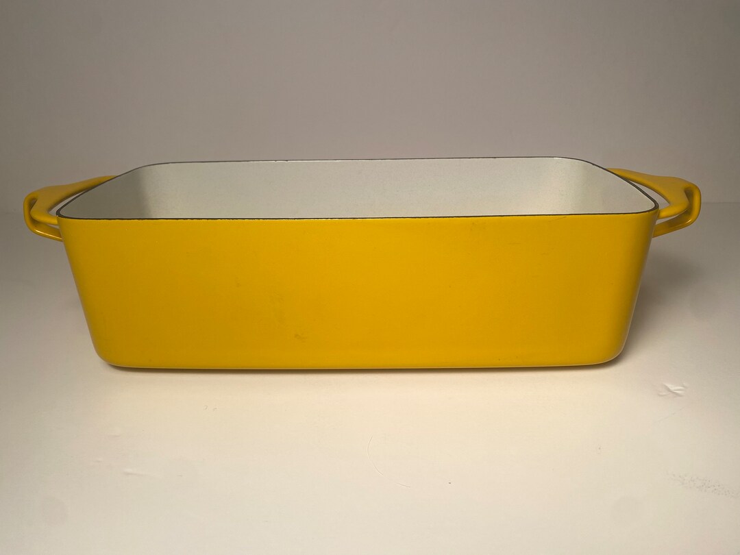 Sale !!!dansk Yellow Enamel Loaf Pan Designed by Jens Quistgaard in ...