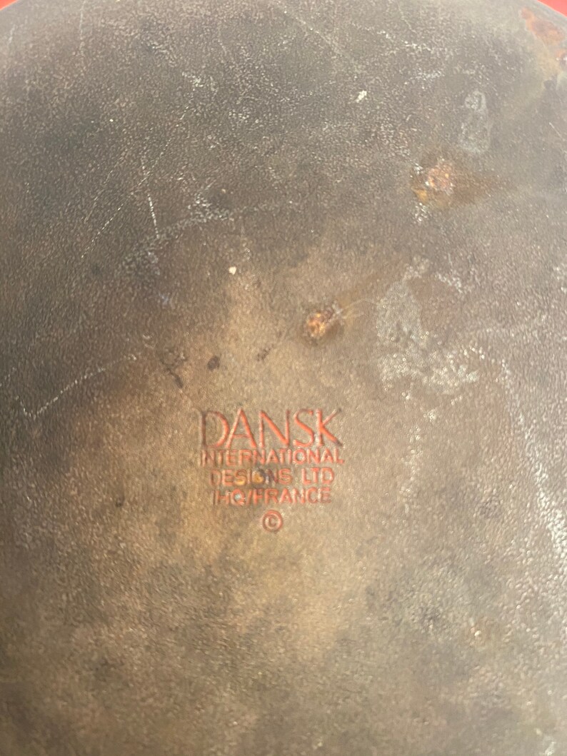 Vintage Dansk Red Enamel 2 Quart Casserole - Etsy