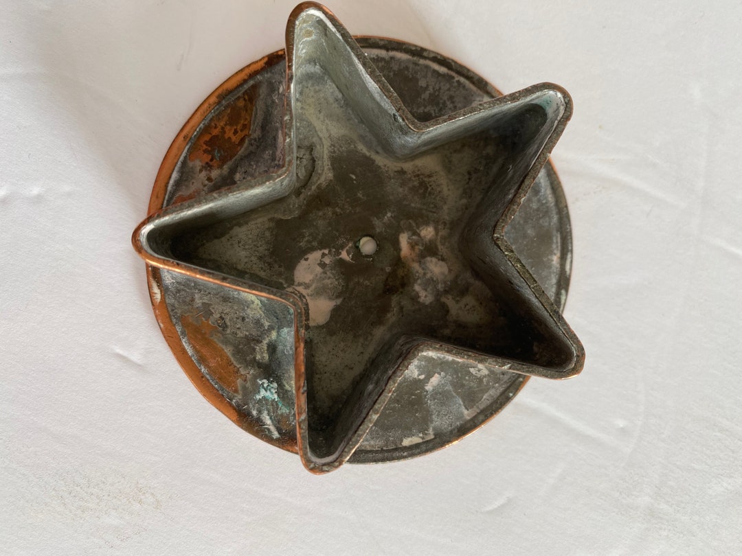 Vintage Copper 5 Point Star Cookie Cutter Pre-owned - Etsy