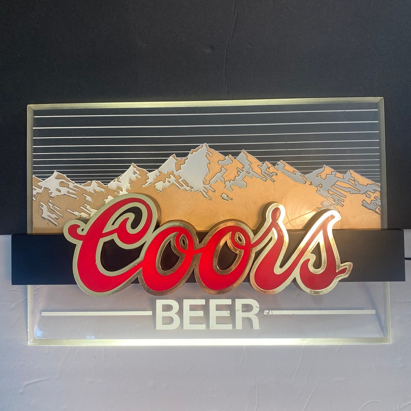 Coors Beer - Etsy