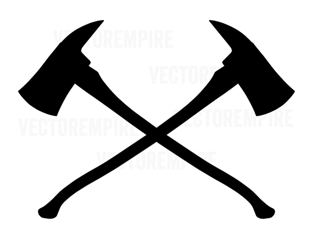 Clipart Firefighter Axe
