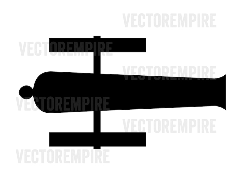 Cannon SVG - Artillery Svg - War Svg Cut File, Cannon Clipart, Canon ...