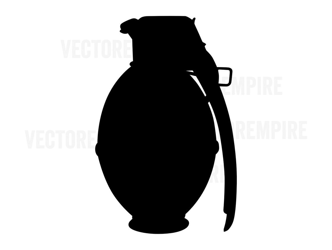 Grenade SVG Bomb SVG Hand Grenade Clip Art Grenade EPS - Etsy